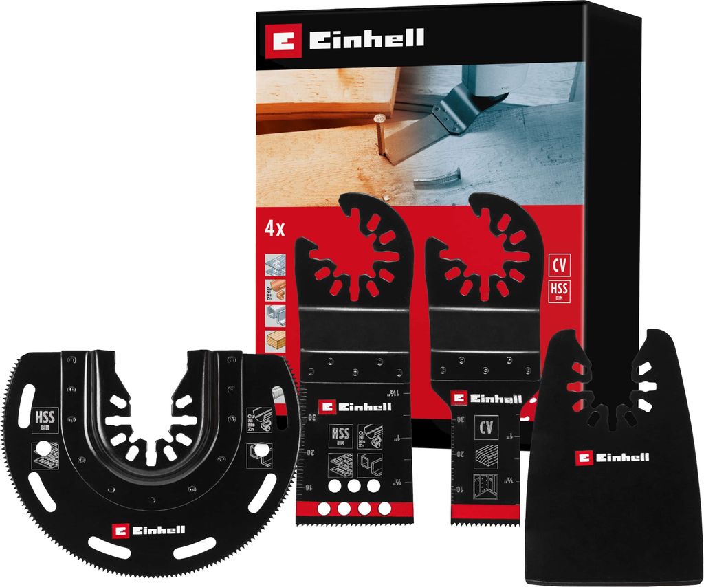 EINHELL Multi-Tool-Set, 708104, 4-teilig | Kaufland.de