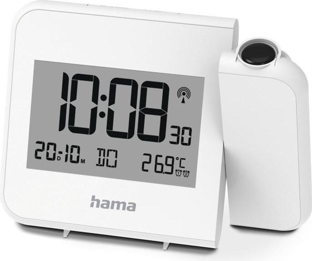 Hama Projektionswecker Hvar ws Digitale Funkuhr Wecker