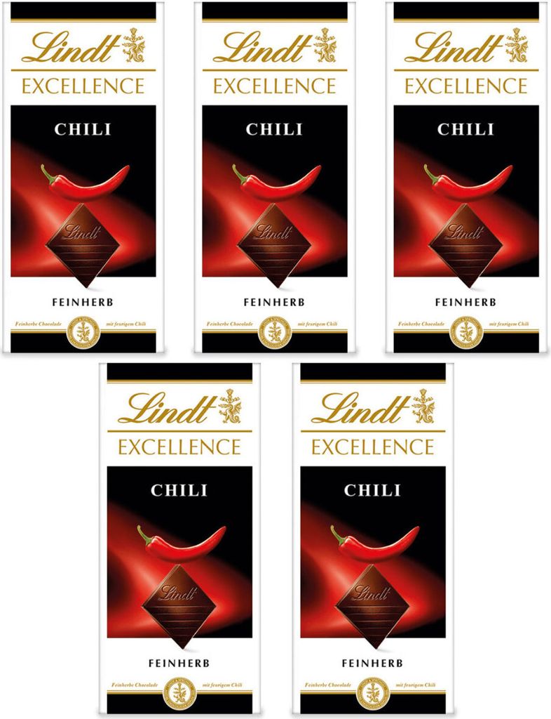 Czekolada Lindt Excellence Chili z chili 100g | Kaufland.pl