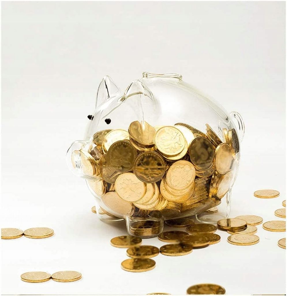 Glas-Spardose - Spardose in Form eines | Kaufland.de