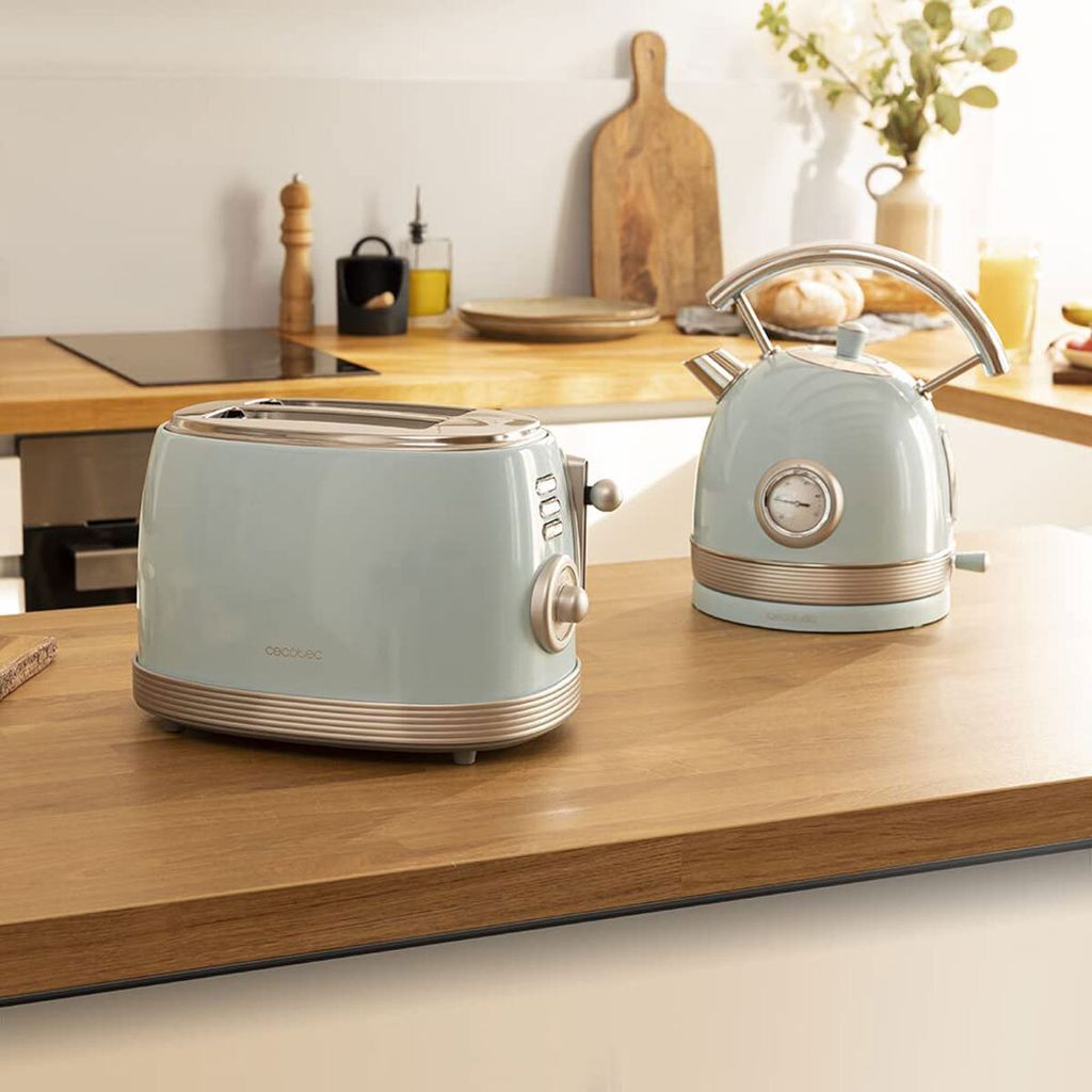 Cecotec 03208 Retro Design Toaster Blau | Kaufland.de
