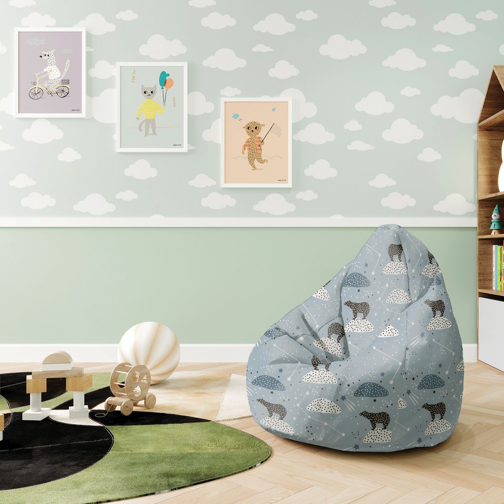 Dreamroots Beanbag detský s výplňou, | Kaufland.sk