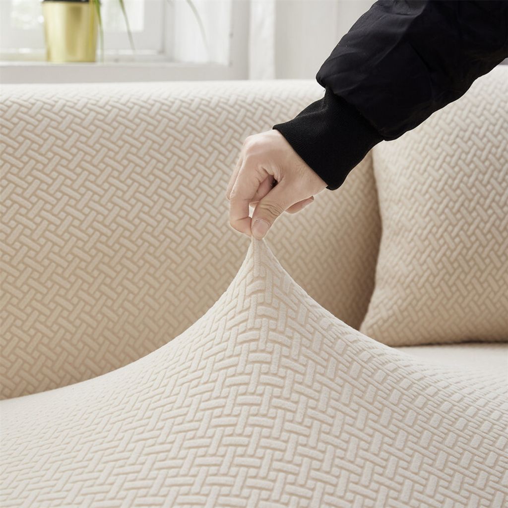 (béžový) potah na pohovku ve tvaru L, | Kaufland.cz