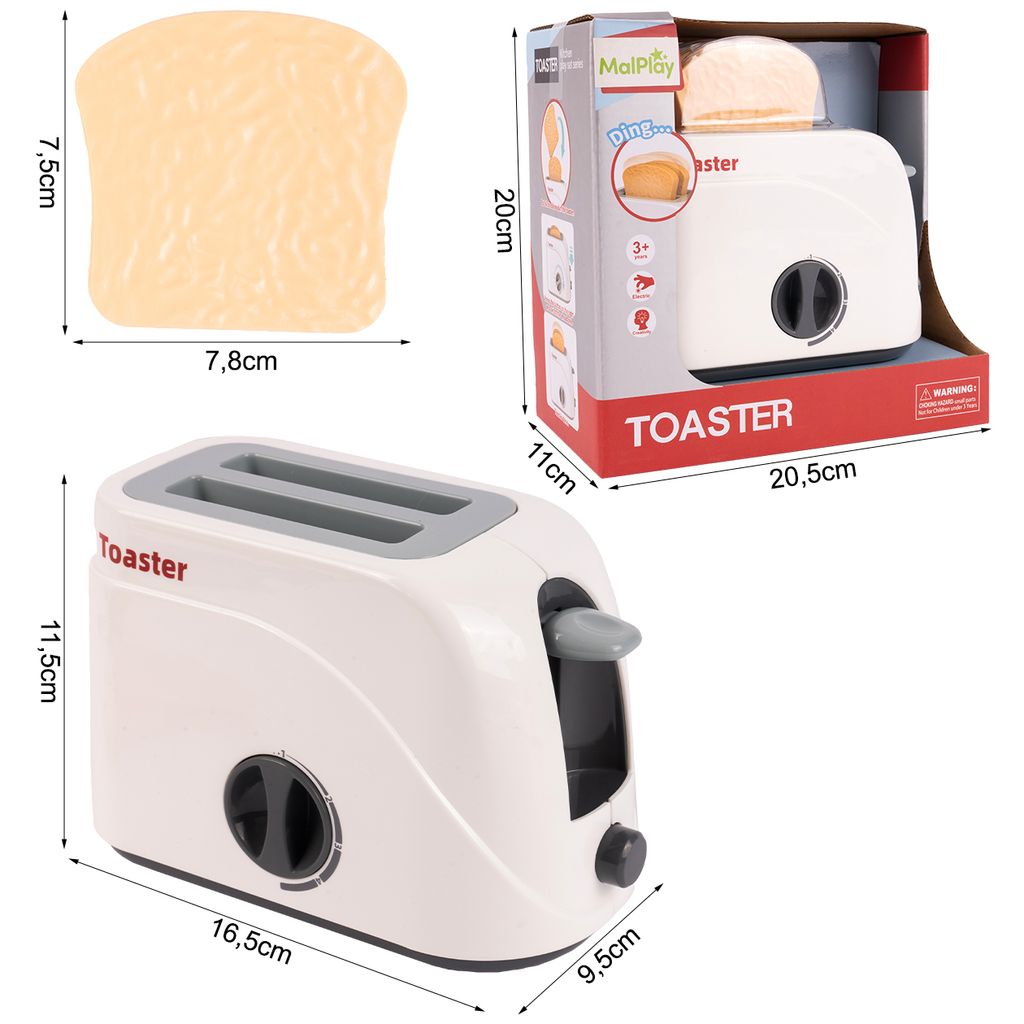 MalPlay Toaster Spielzeug mit Pop-Up-Toasts, | Kaufland.de
