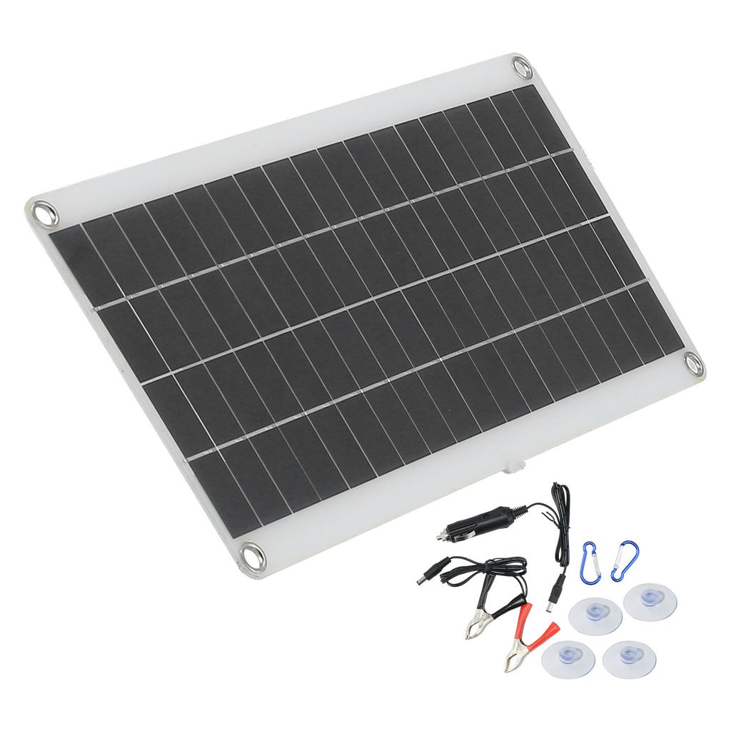 Solární panel 20W polykrystalický Duální USB | Kaufland.cz