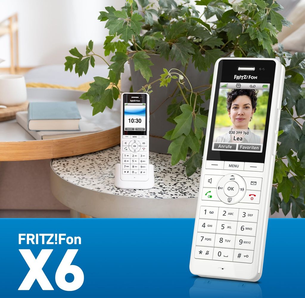 FRITZ!Fon X6 weiß Schnurloses Telefon | Kaufland.de