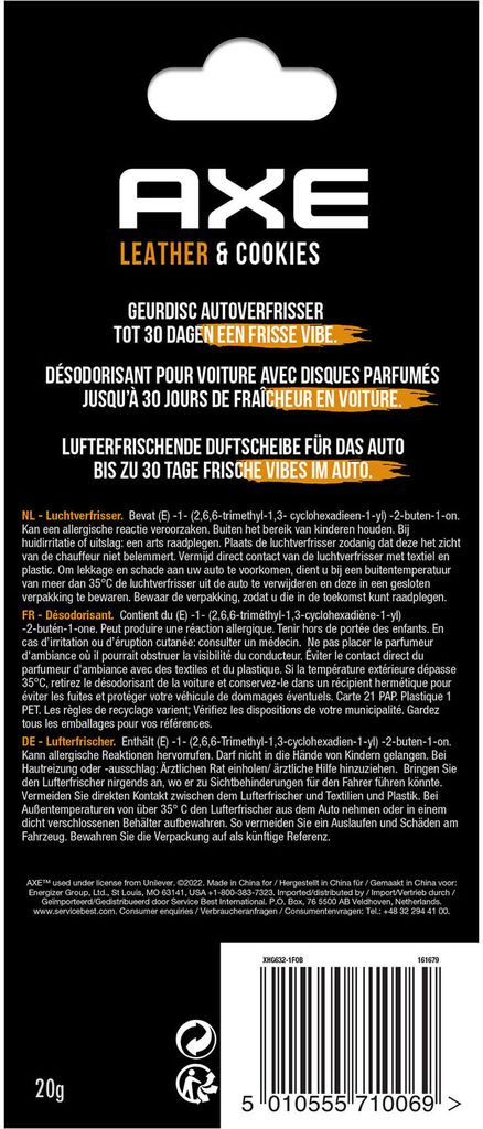 Axe Auto-Lufterfrischer Leather + Cookies | Kaufland.de