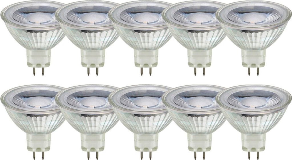 10 x LED Glas Reflektor MR16 5W GU5,3 12V | Kaufland.de
