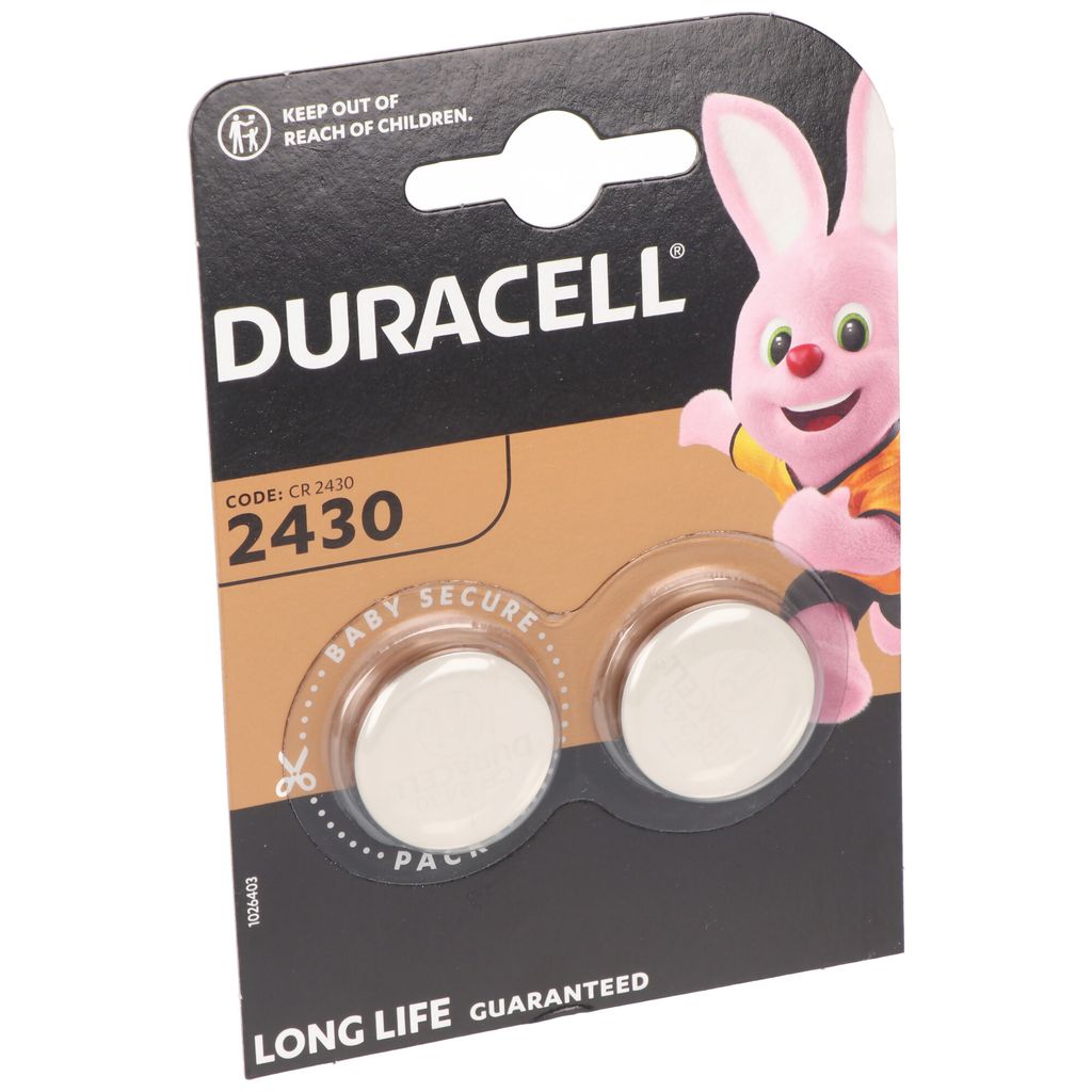 DURACELL Lithium-Knopfzelle, CR2430, 3V, | Kaufland.de