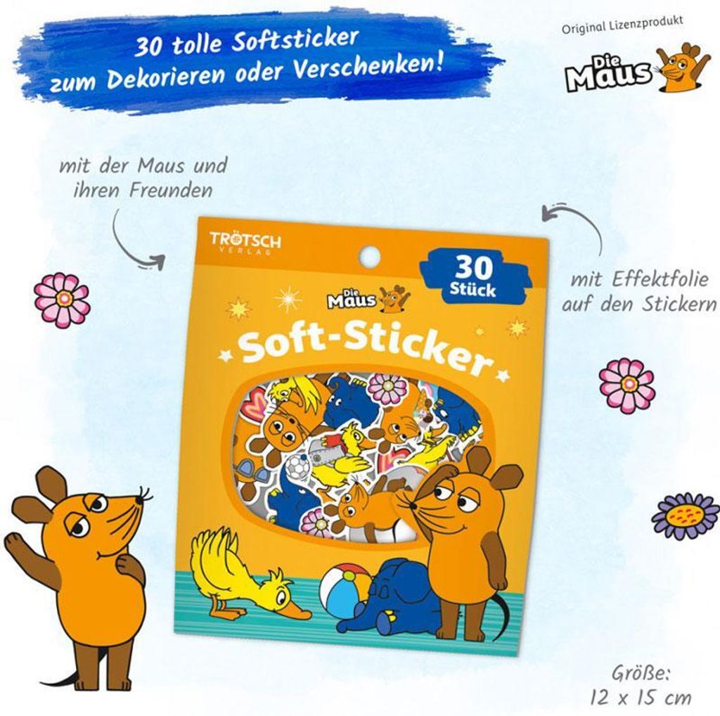 Soft-Sticker Die MAUS Stickeralben | Kaufland.de