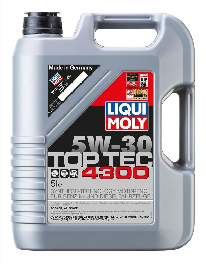 Liqui Moly Top Tec 4300 5W 30 Premium | Kaufland.de