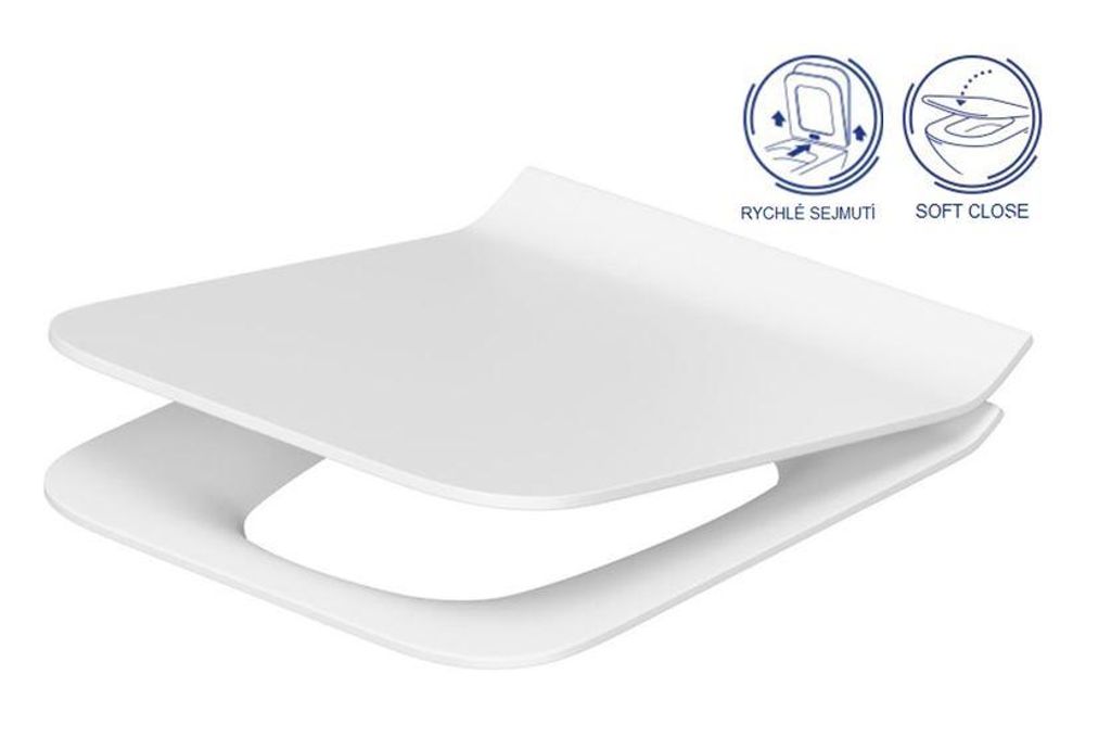 WC sedátko Como SLIM DUROPLAST Antibe SOFT | Kaufland.sk