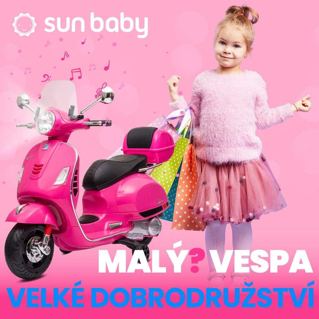 Vespa elektrický skútr od 3 let elektrické | Kaufland.cz