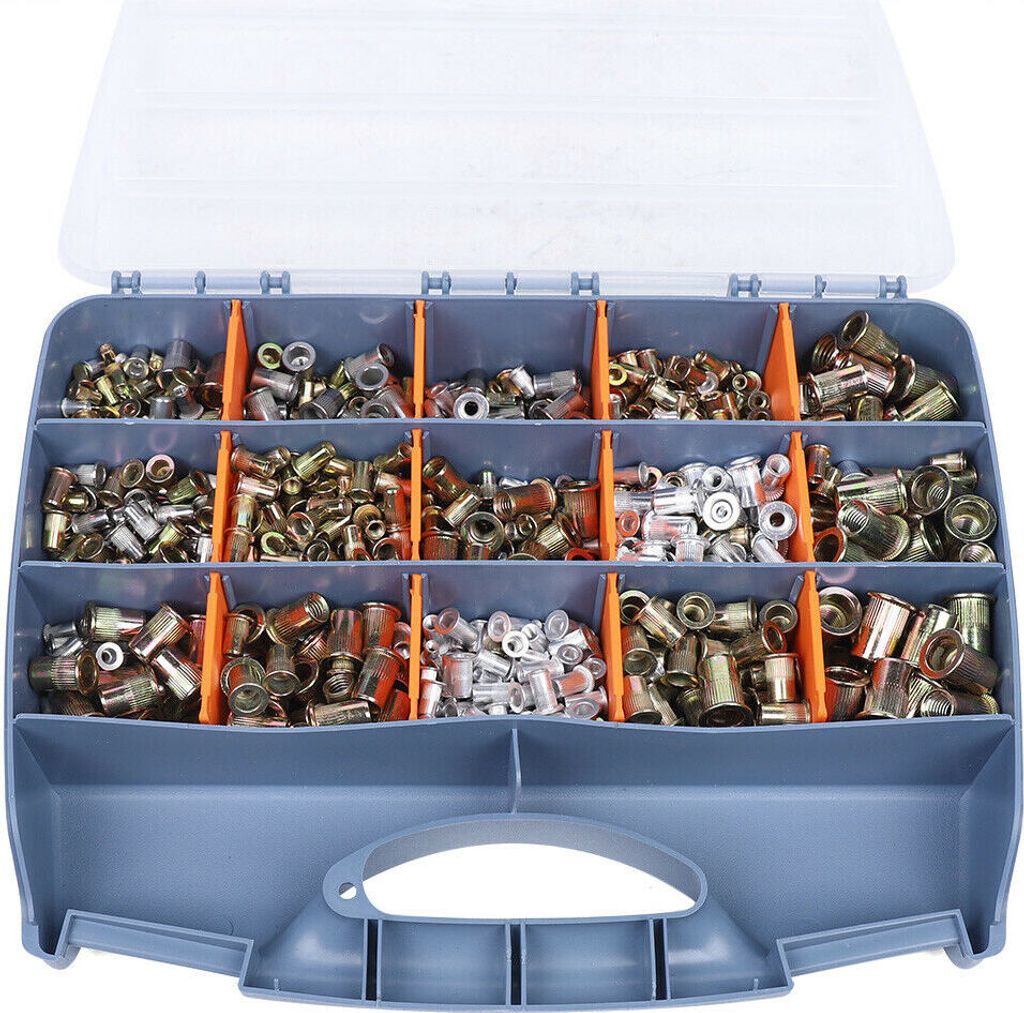 1200ks/sada Nýtovací matice ocelové Slepé | Kaufland.cz