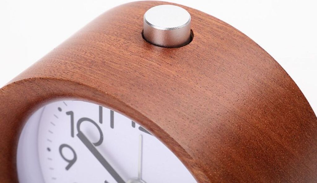 Wecker Analog Ohne Ticken, Wecker Holz mit | Kaufland.de