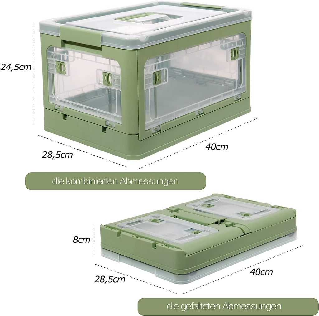 Theo&Cleo Aufbewahrungsboxen mit Deckel 25L, | Kaufland.de