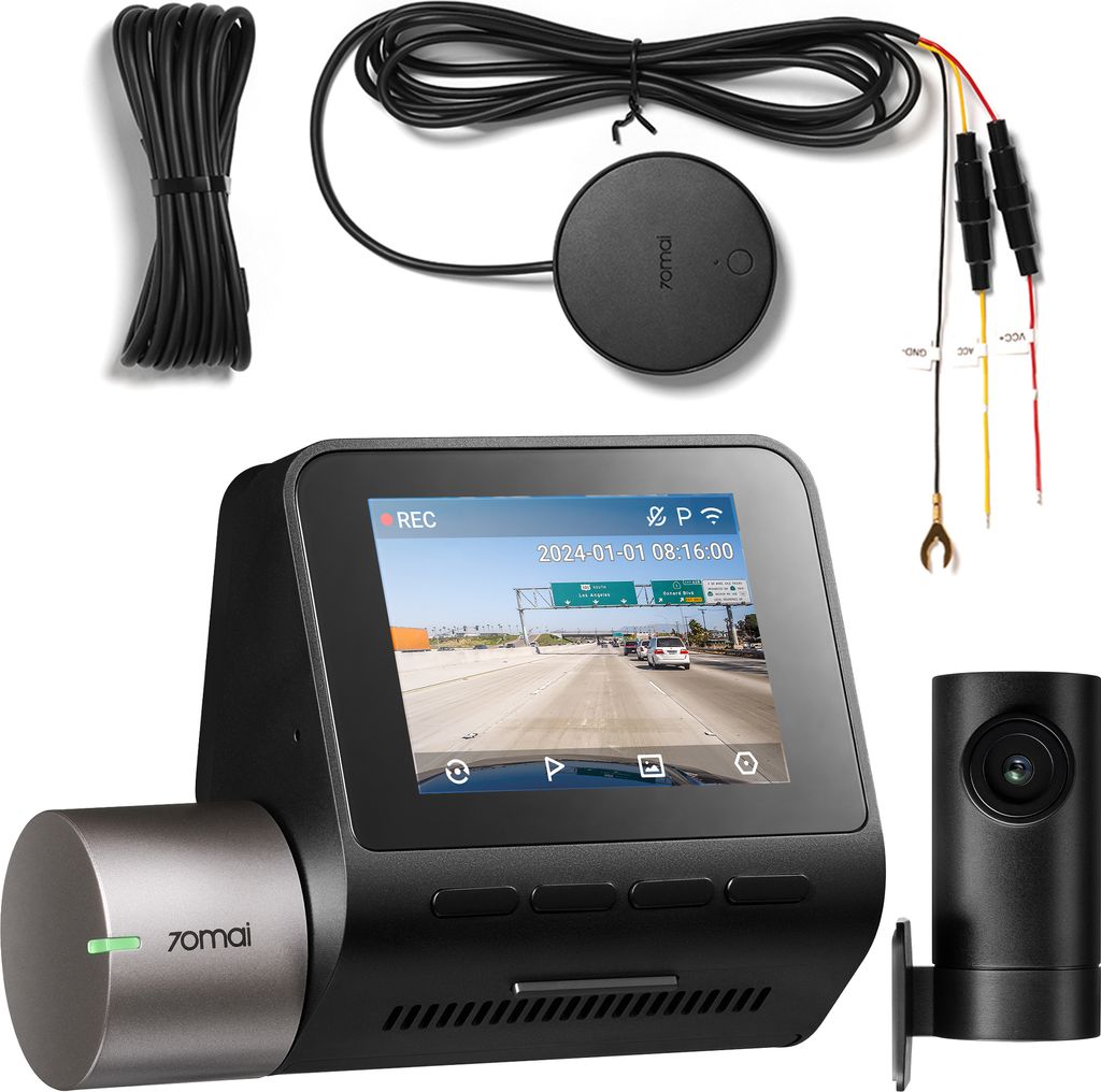 70mai Dashcam Car Front and Rear, 1944P A510 | Kaufland.sk