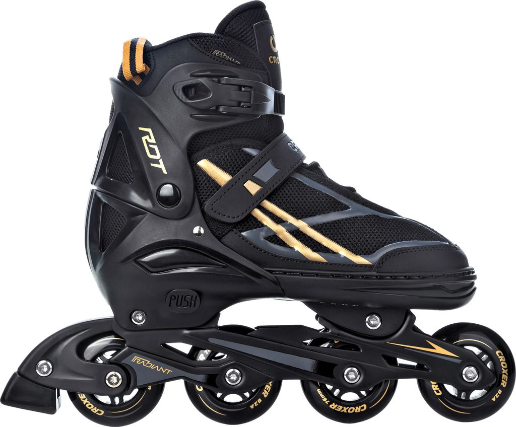 Inlineskates Inliner Croxer Radiant Gold 42-45 verstellbar