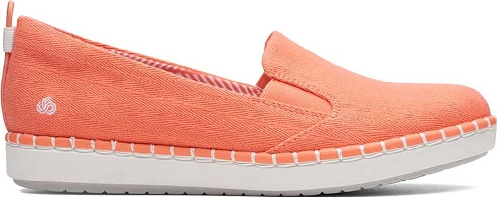 Clarks Step Glow Slip Dámske baleríny Coral 37