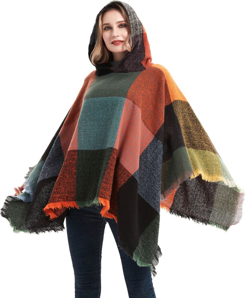 Poncho Damen Winter Warm Elegantfür | Kaufland.de