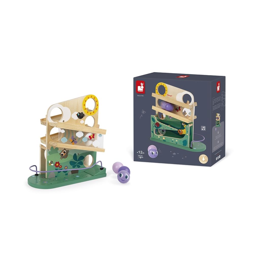 Janod Caterpillar Ball Track Multicolor 12 | Kaufland.de