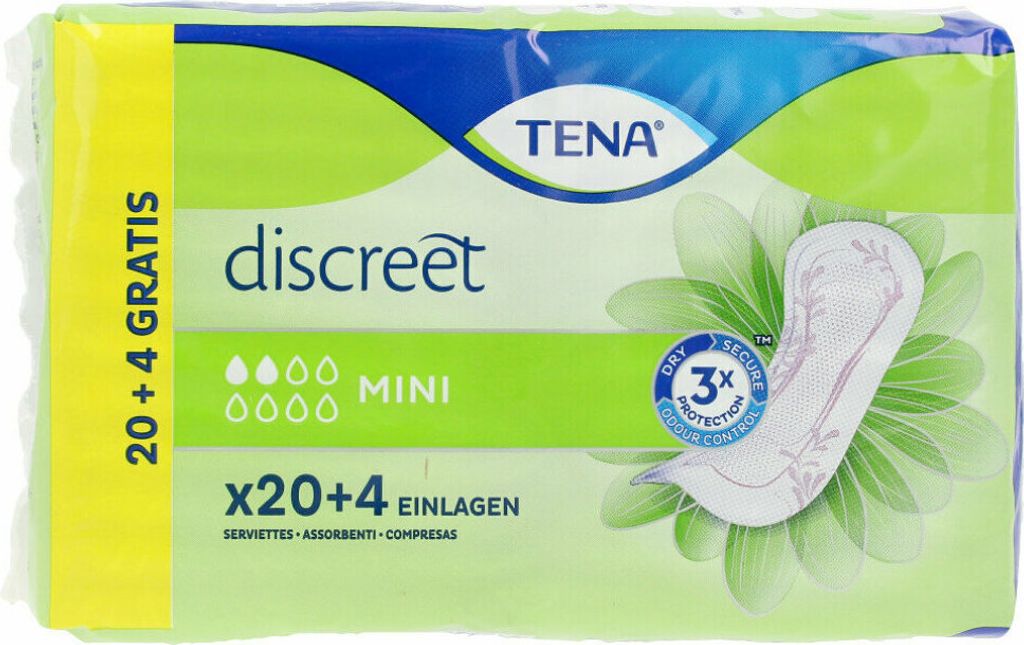 Tena Discreet Ultra Einlage Mini (24 St) | Kaufland.sk