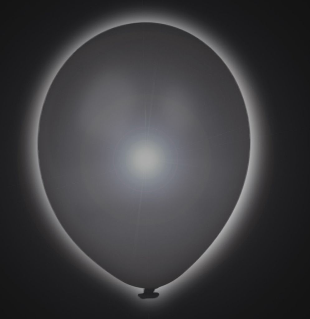 10 Luftballons mit LED, 30 cm, Schwarz | Kaufland.de