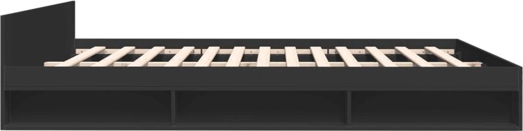 vidaXL Rám postele se zásuvkami černý 200x200 | Kaufland.cz