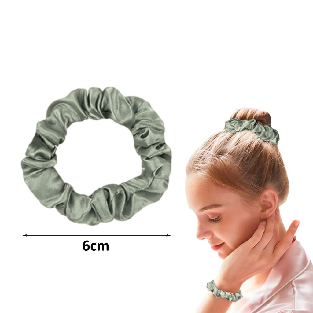 Dünne Seiden Scrunchies Seide Haargummi,für | Kaufland.de
