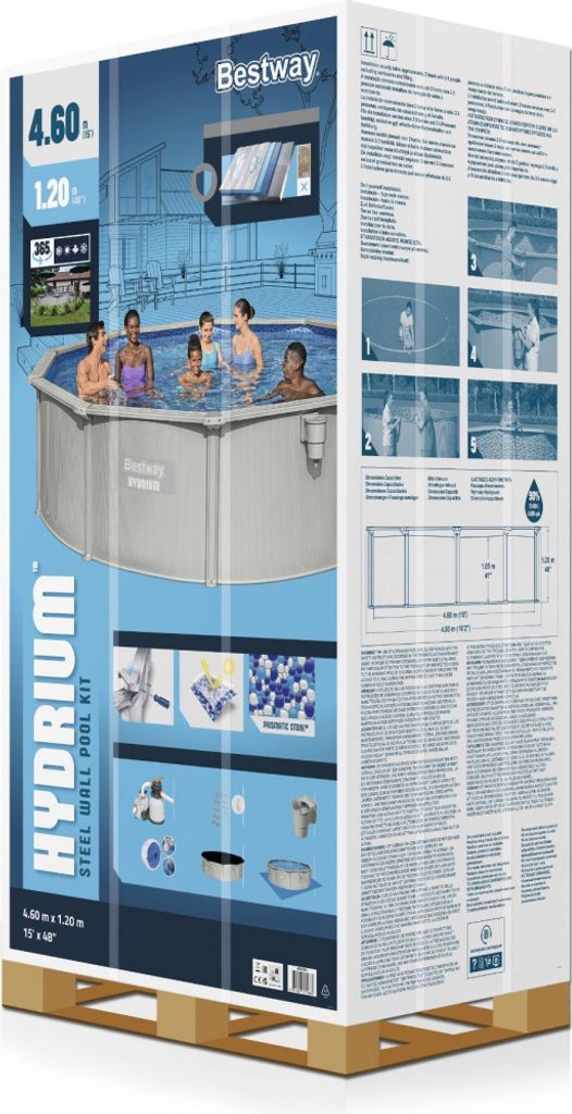 Bestway Hydrium StahlwandPool Set, rund mit | Kaufland.de