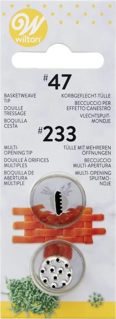 Wilton Decorating Tip Set #047, #233 | Kaufland.de