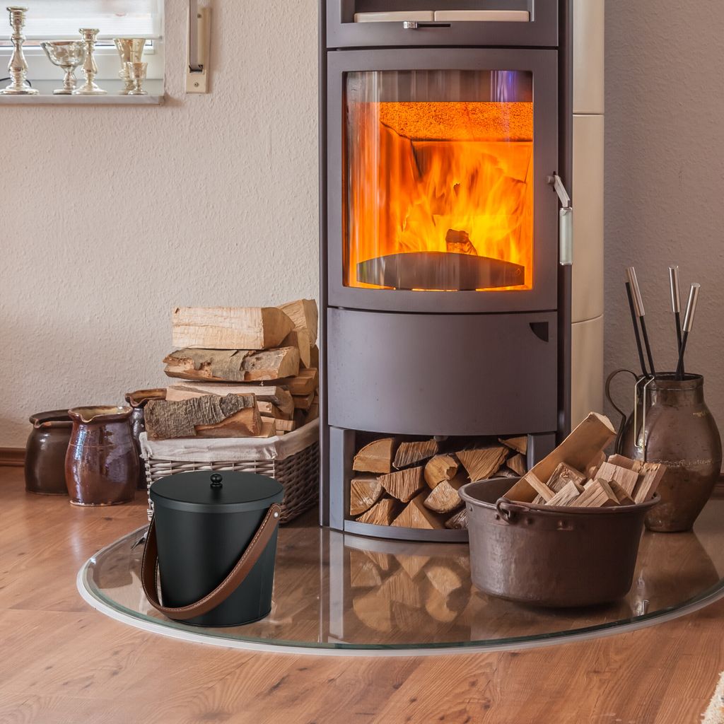 relaxdays Vědro na popel s víkem 4,5 litru | Kaufland.cz