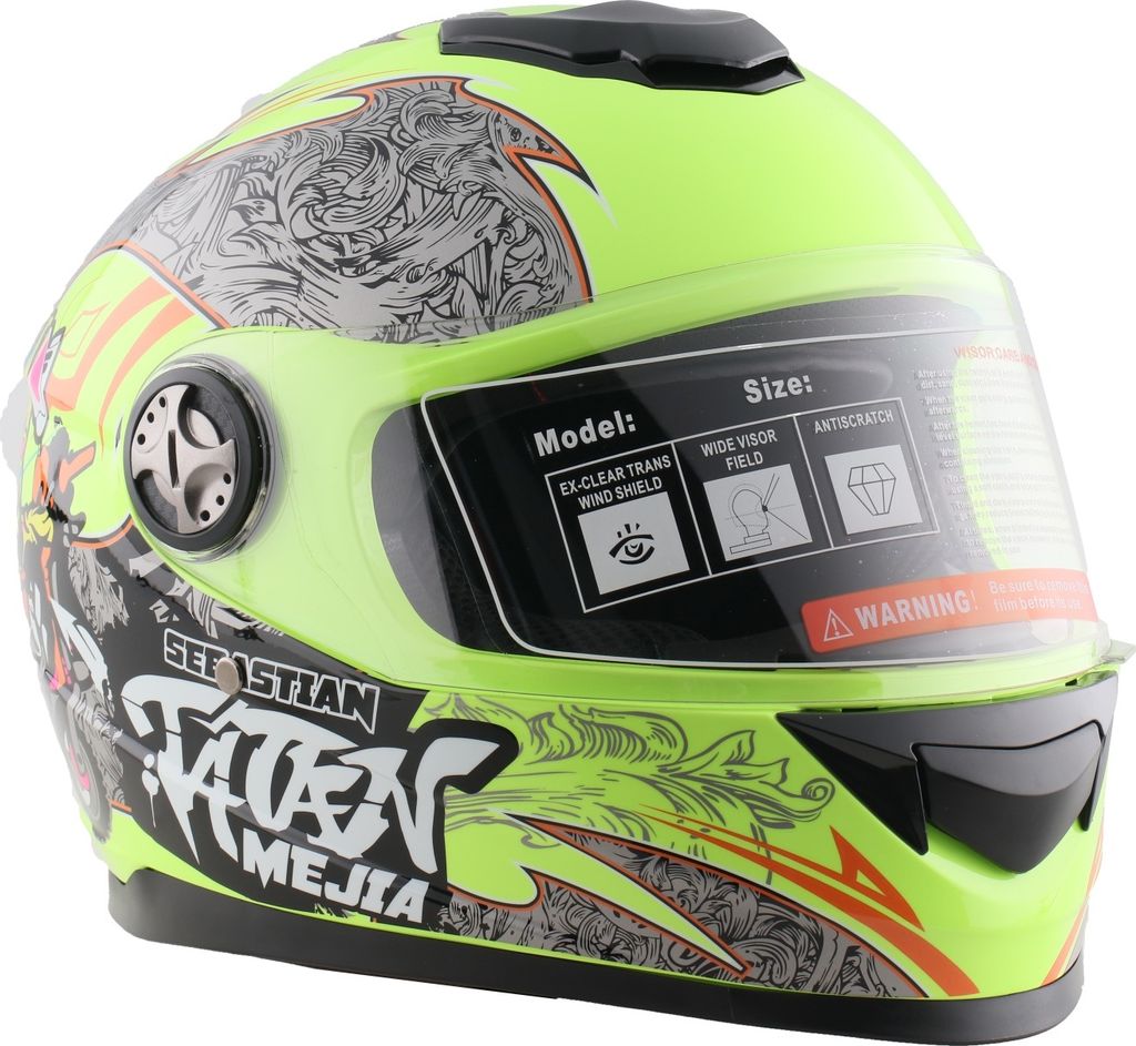 Mejia Kinder Integralhelm gelb Größe L | Kaufland.de