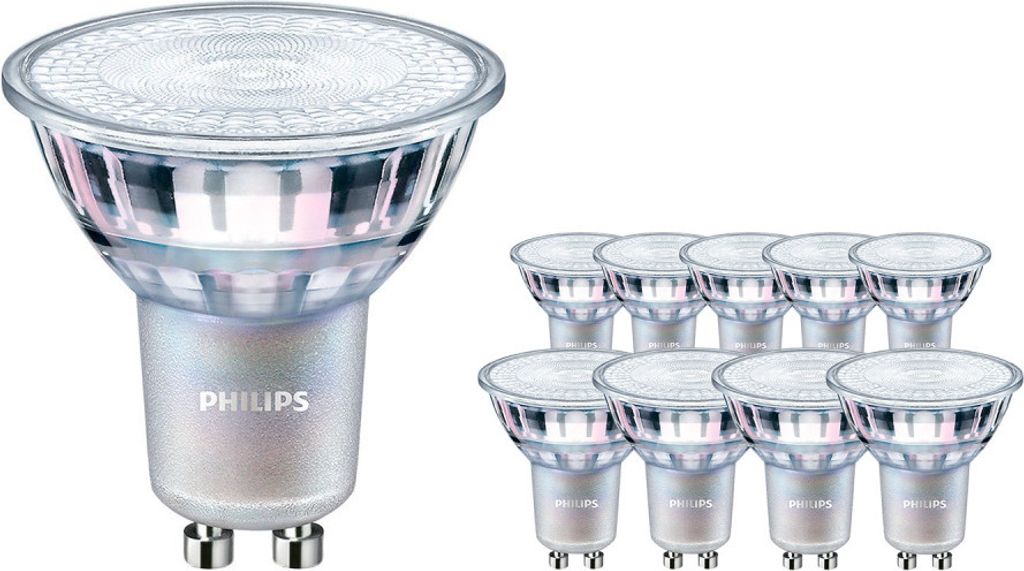 Mehrfachpackung 10x Philips Corepro LED Spot GU10 PAR16