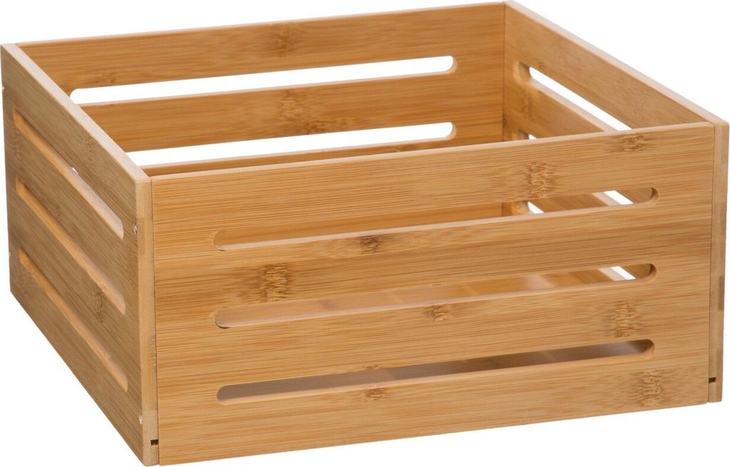 5five Simply Smart scatola portaoggetti in bambù marrone