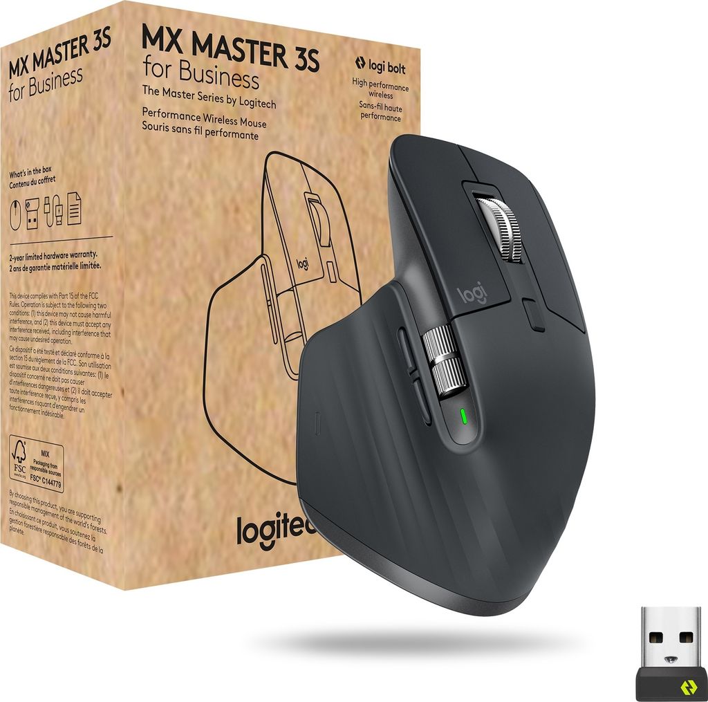 Logitech Master Series MX Master 3S pro firmy