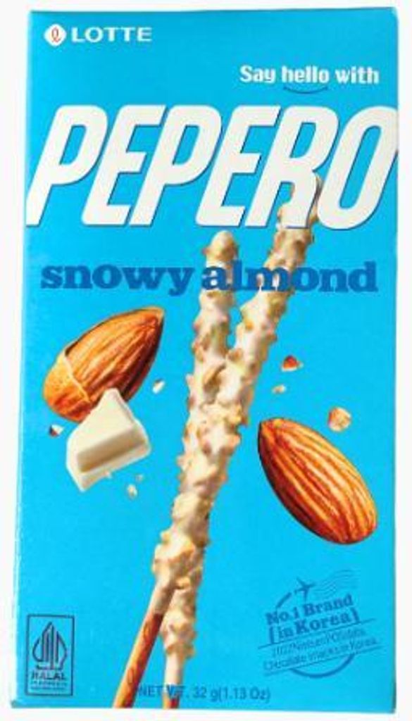 Pepero Snowy Almond (40 x 32g) Chips | Kaufland.de