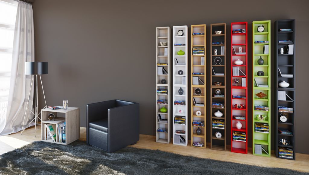 Dřevěný stojan na CD DVD Storage Dekorativní | Kaufland.cz