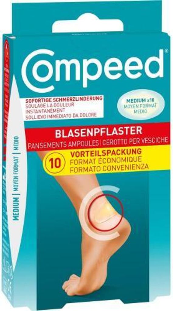 Compeed Blasenpflaster medium neu 10 St Pflaster