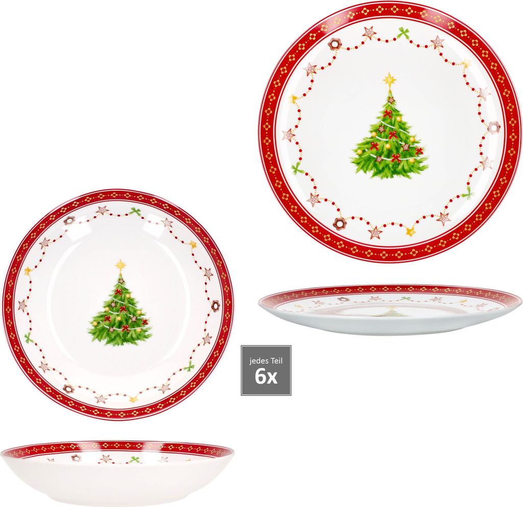 12tlg Tafelservice Weihnachtstraum 6 Personen | Kaufland.de