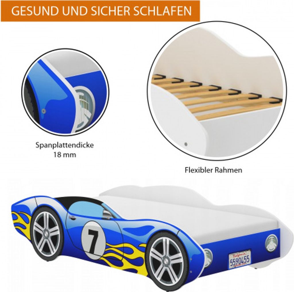 iGLOBAL Dětská postel Postel - auto Postel - | Kaufland.cz