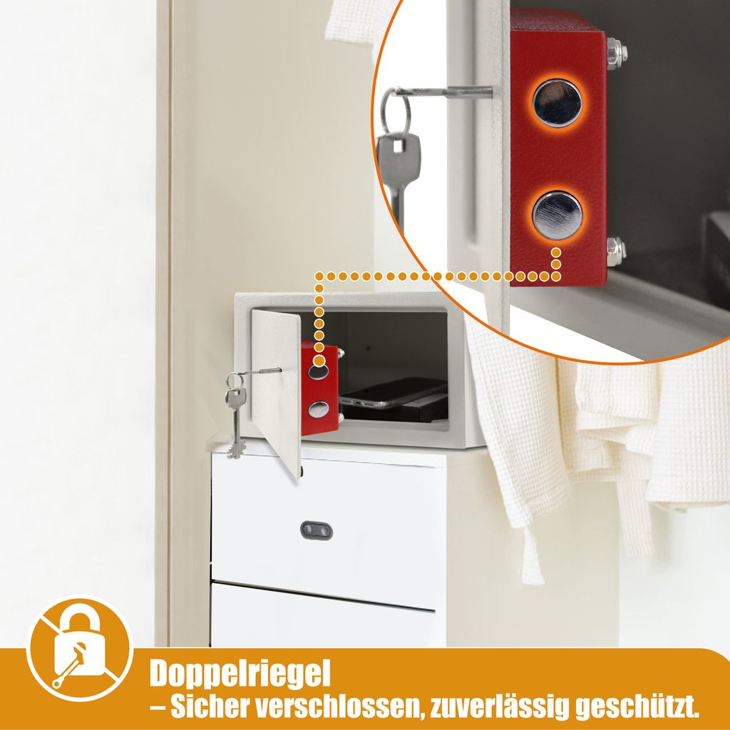 LZQ trezor nábytkový trezor s dvoubitovým | Kaufland.cz