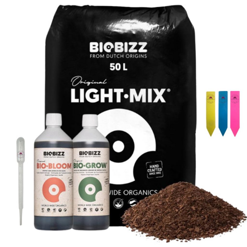 Sada půdy BioBizz Light-Mix - Grow-Bloom 250 | Kaufland.cz