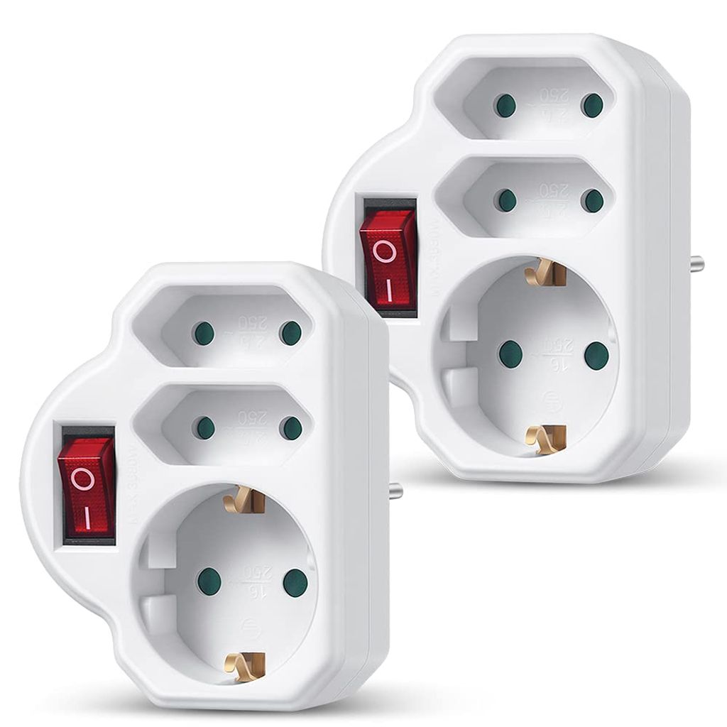 FNCF 2er Mehrfachsteckdose, Steckdosenadapter | Kaufland.de