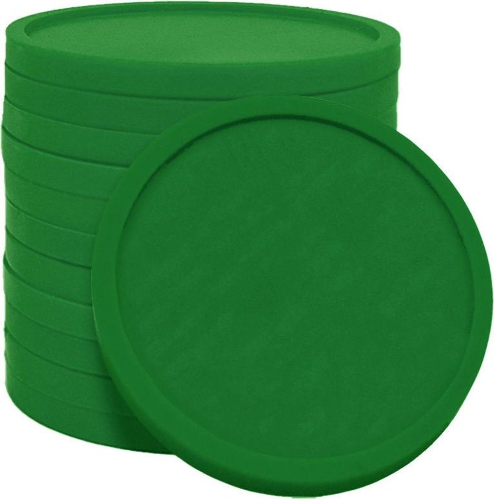 Jetons CombiCraft vert néon 29mm - 1000 pièces