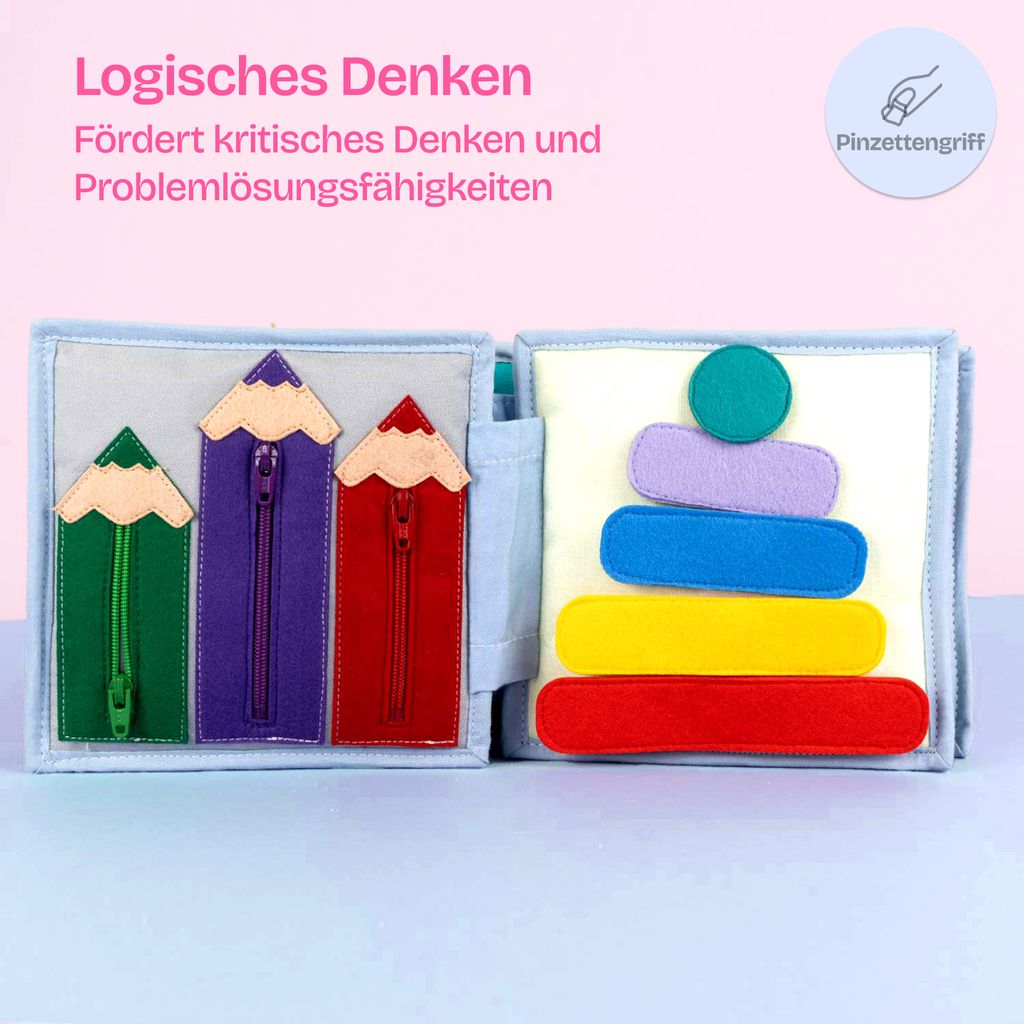 Jolly Designs Premium Mini Quiet Book für | Kaufland.de