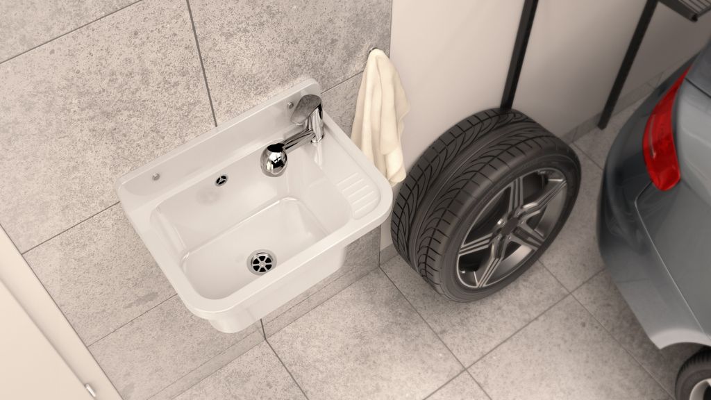 Farmhouse drez Biela garáž Paron Tap Pull-out | Kaufland.sk