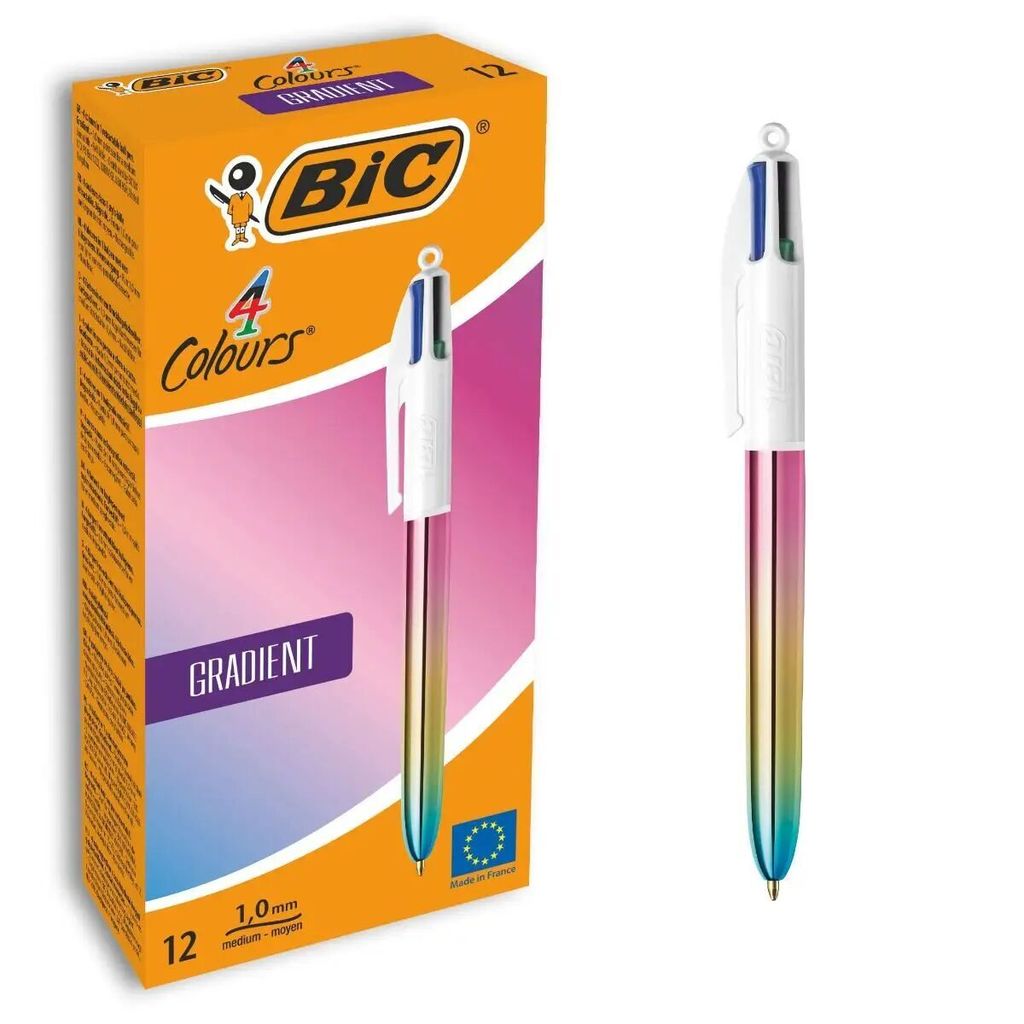 BIC Retractable biros 4 Colours Gradient | Kaufland.cz