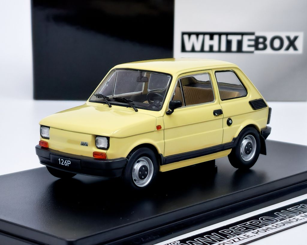 Whitebox 124217 Fiat 126p 1985 hellgelb 1:24 | Kaufland.de