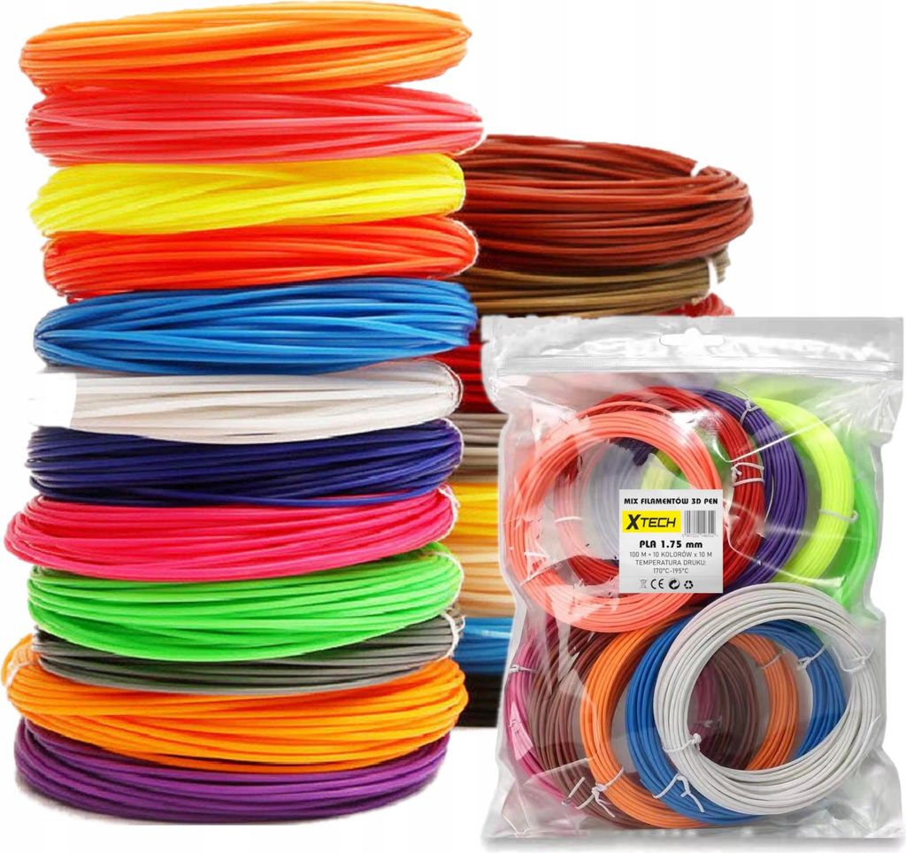 PLA-Filament-Einsätze für 3D-Stift PEN 100 m MIX